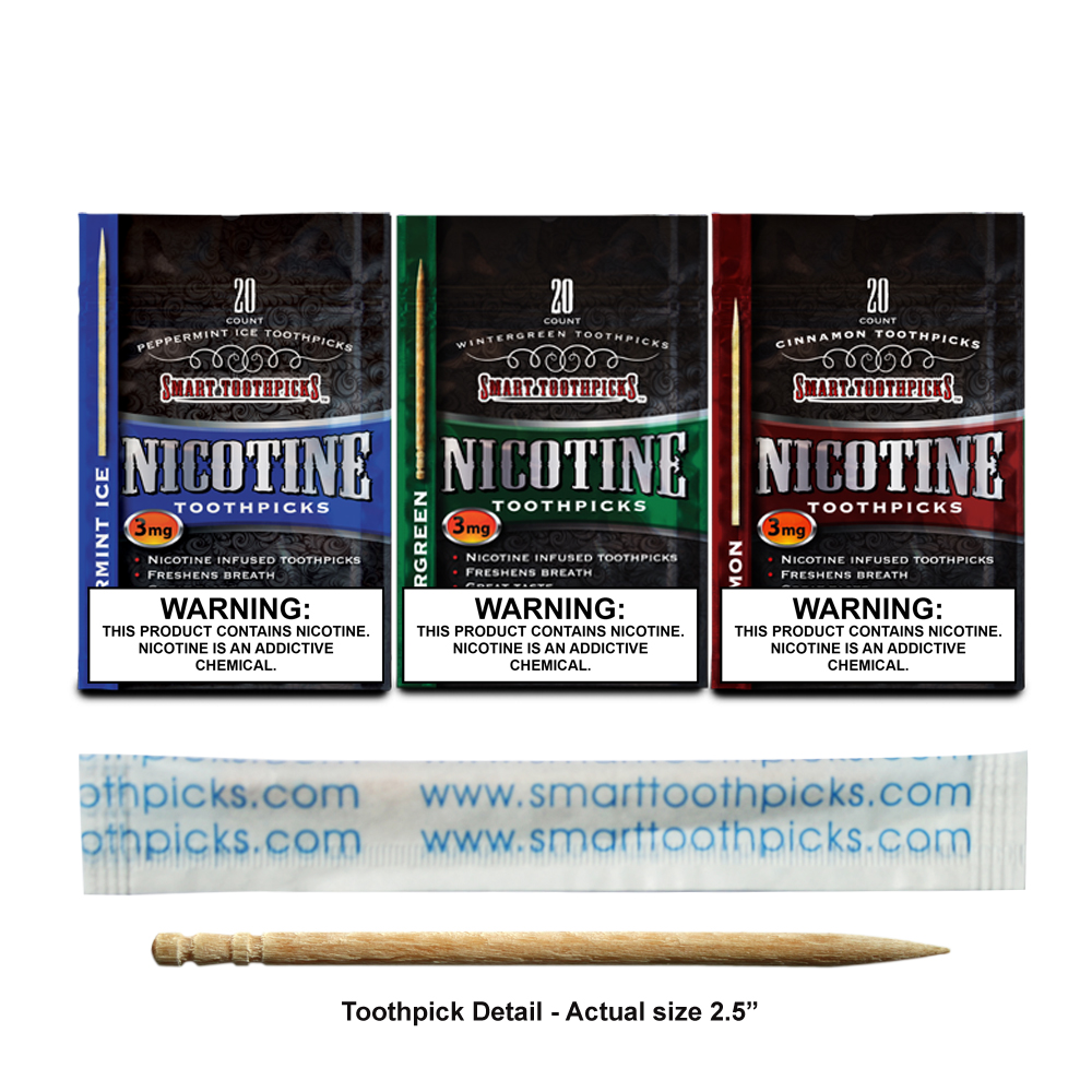 Smart Toothpicks, Flavored and Infused Toothpicks